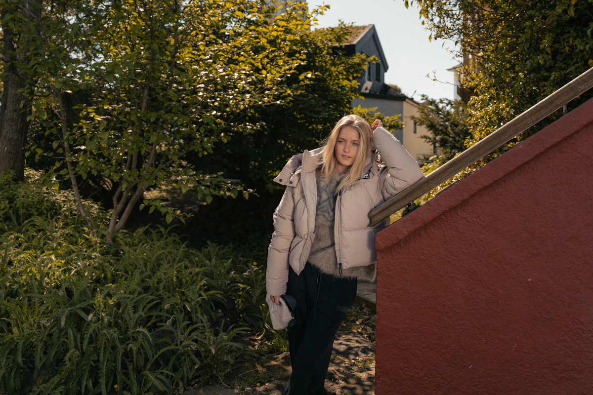 Women's outdoor clothing with Scandinavian designs and patterns